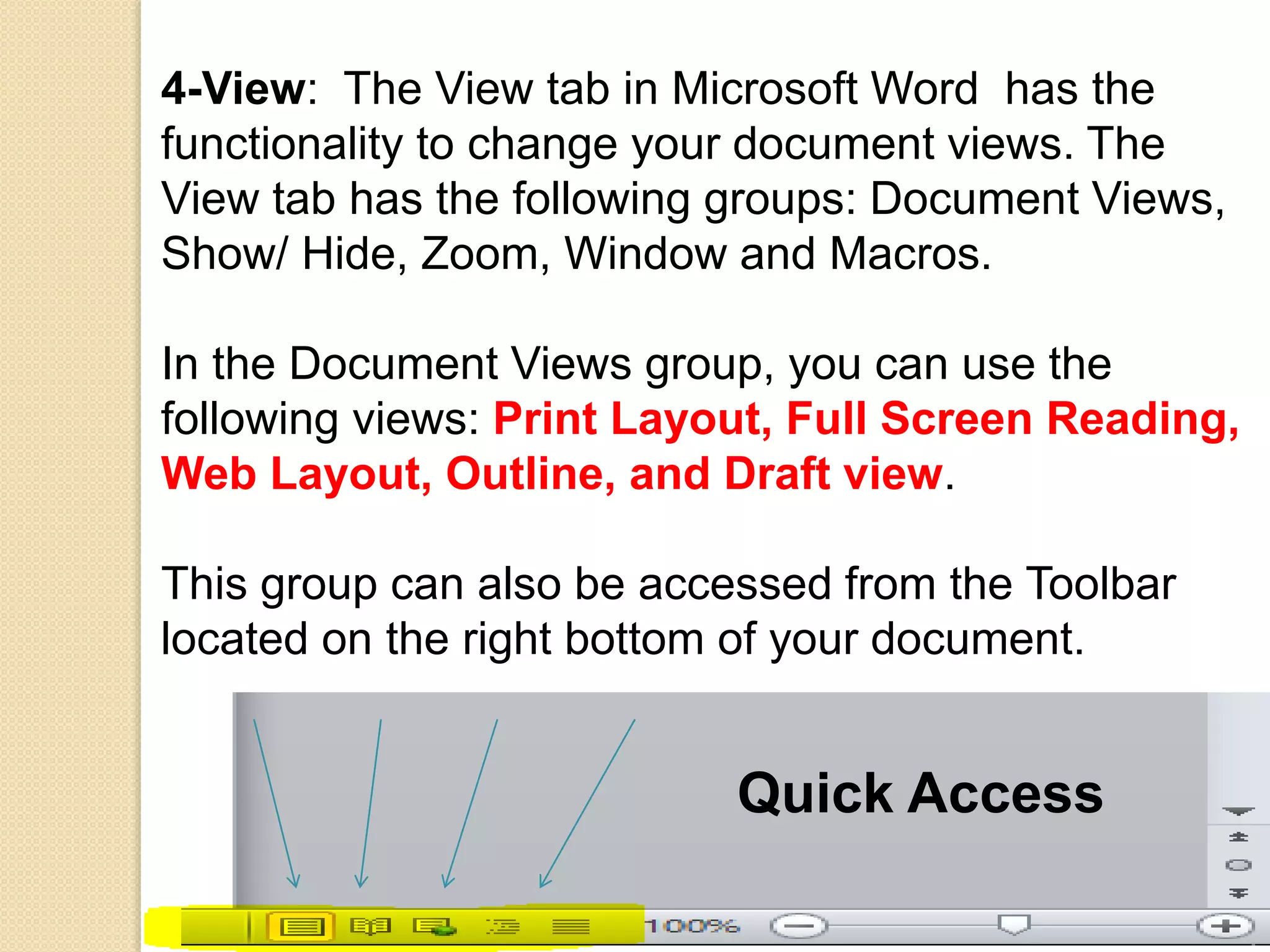 Microsoft word | PPTX