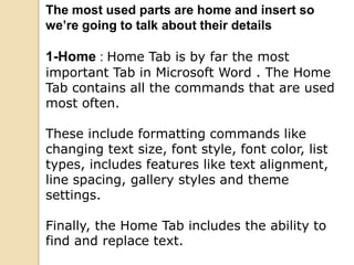 Microsoft word | PPTX