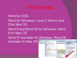 Micro soft word (prince) | PPTX