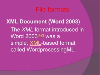 Micro soft word (prince) | PPT