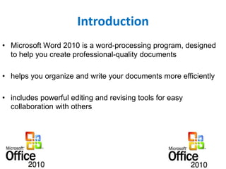 Advanced Microsoft word seminar | PPTX