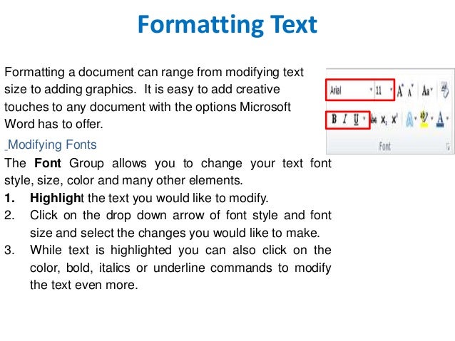 Advanced Microsoft word seminar