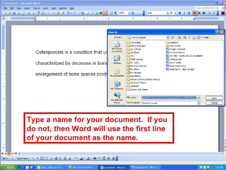 Microsoft Word Seminar Part 2