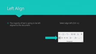 Microsoft word tutorial | PPTX