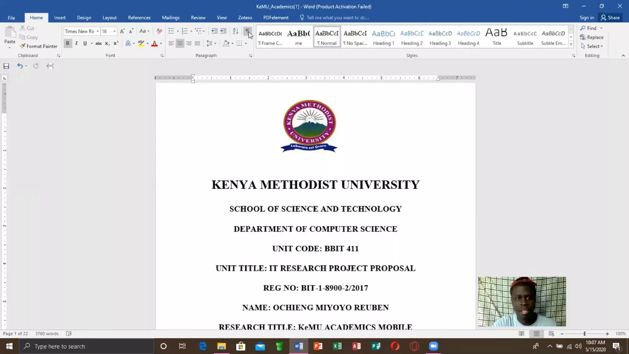 Microsoft Word Tutorial- How to number pages differently in Ms Word ...
