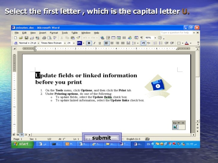Microsoft word xp