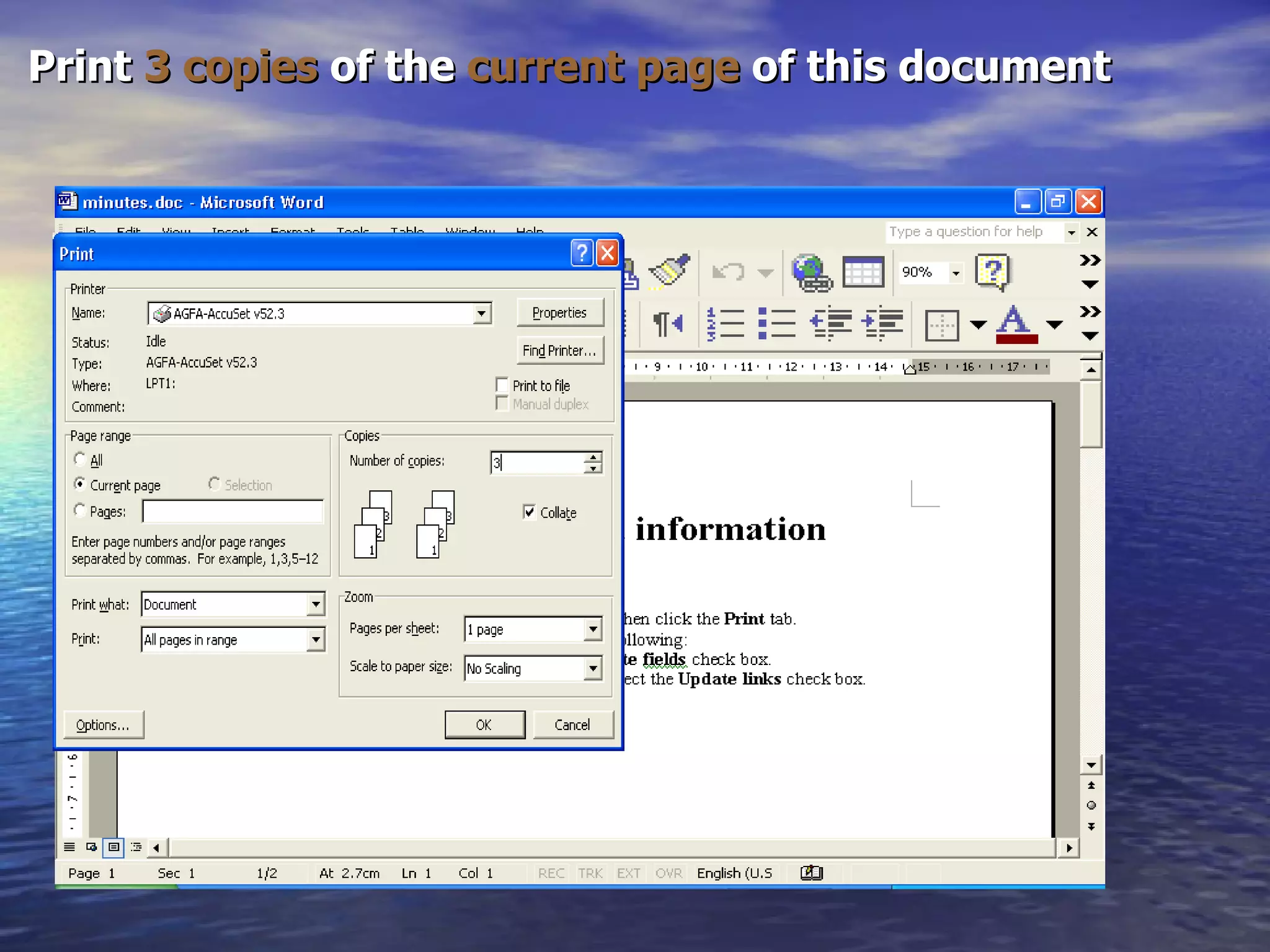 Microsoft word xp | PPT