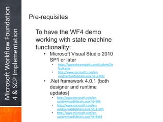 Microsoft Workflow Foundation 4 | PPTX