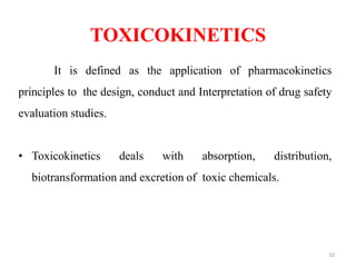 Microsomal assays toxicokinetics taxicokinetic evaluation in ...