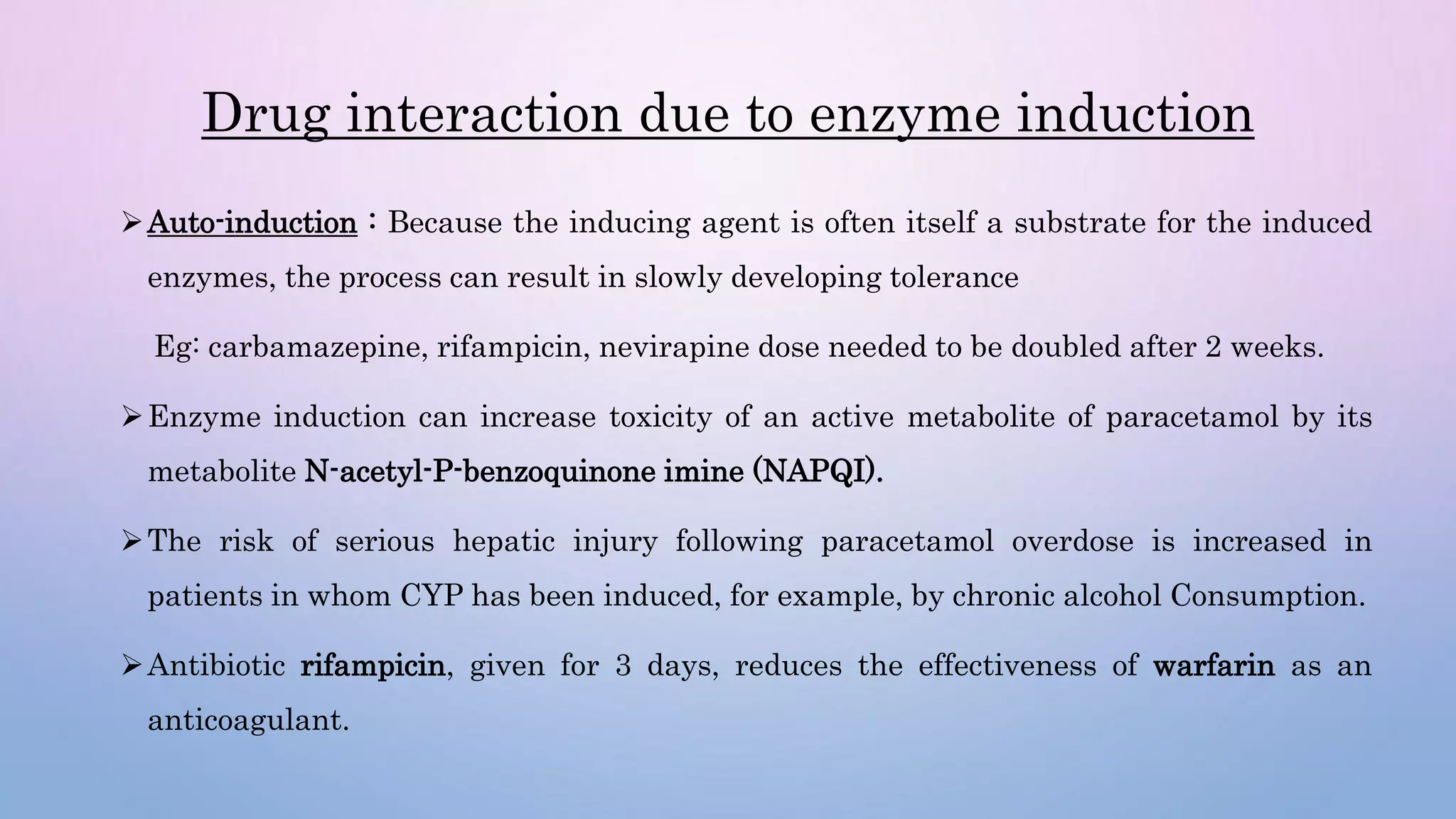 Microsomal enzyme induction | PPTX