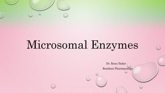 Microsomal enzyme induction | PPTX | Endocrine and Metabolic Diseases ...