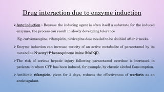 Microsomal enzyme induction | PPTX