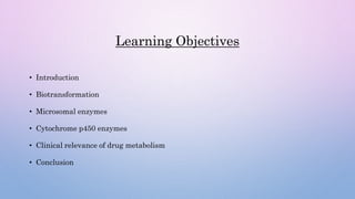 Microsomal enzyme induction | PPTX