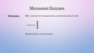 Microsomal enzyme induction | PPTX
