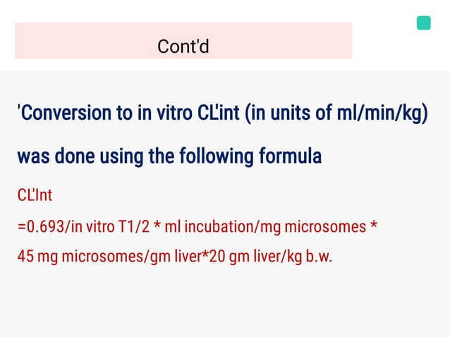 Microsomal stability assay | PDF | Endocrine and Metabolic Diseases ...