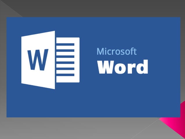 Microsotf word | PPTX
