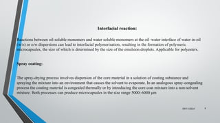 microsphere presentation pharmaceutics gandaki universitypptx | PPTX