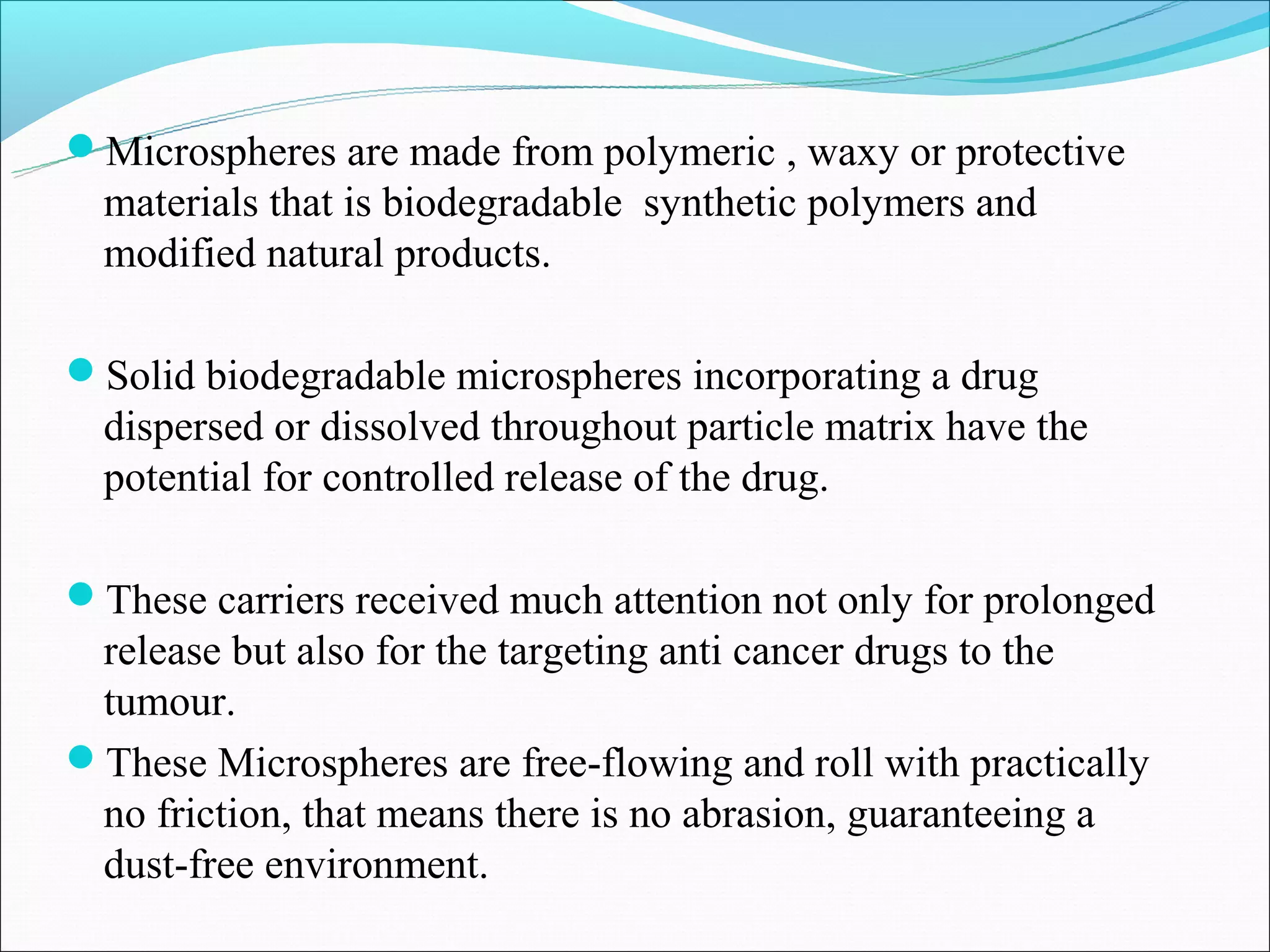 Microspheres | PPT