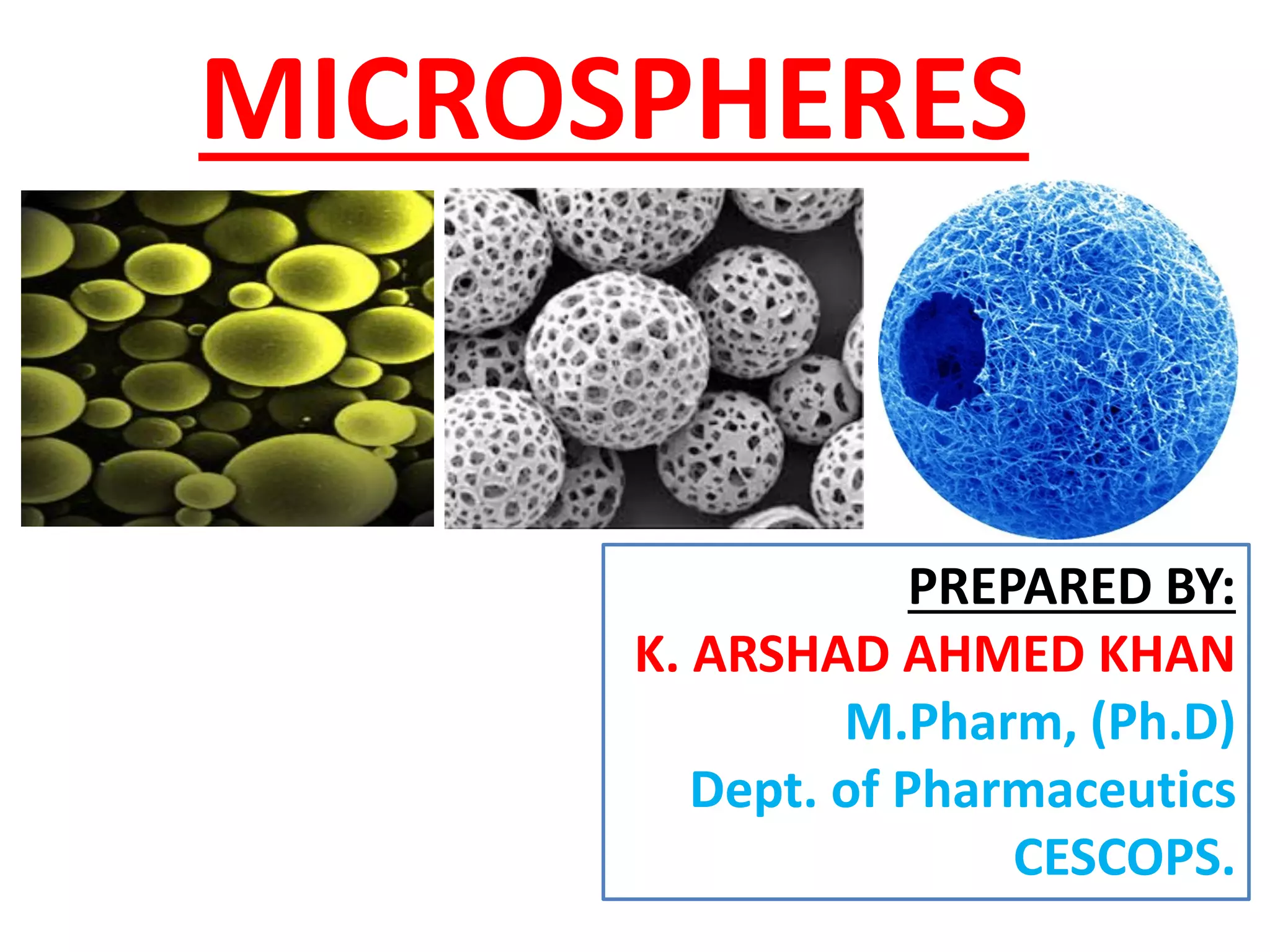 Microspheres | PDF