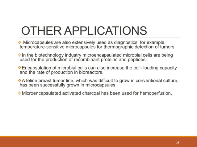 Microspheres types preparation evaluation and application | PPTX