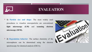 Microsphere microspheres ppt of micros.pptx