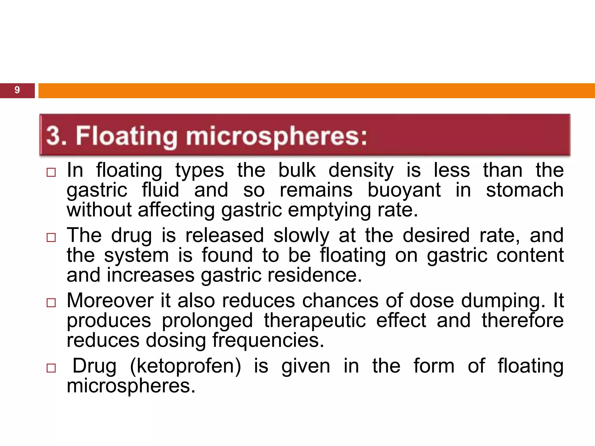 Microspheres and microcapsules | PPTX
