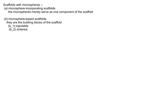Microsphere scaffolds | PPT