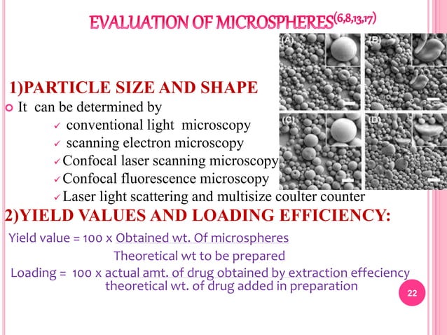Microspheres drug delivery system | PPTX