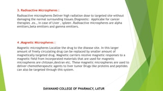 Microspheres ppt | PPTX