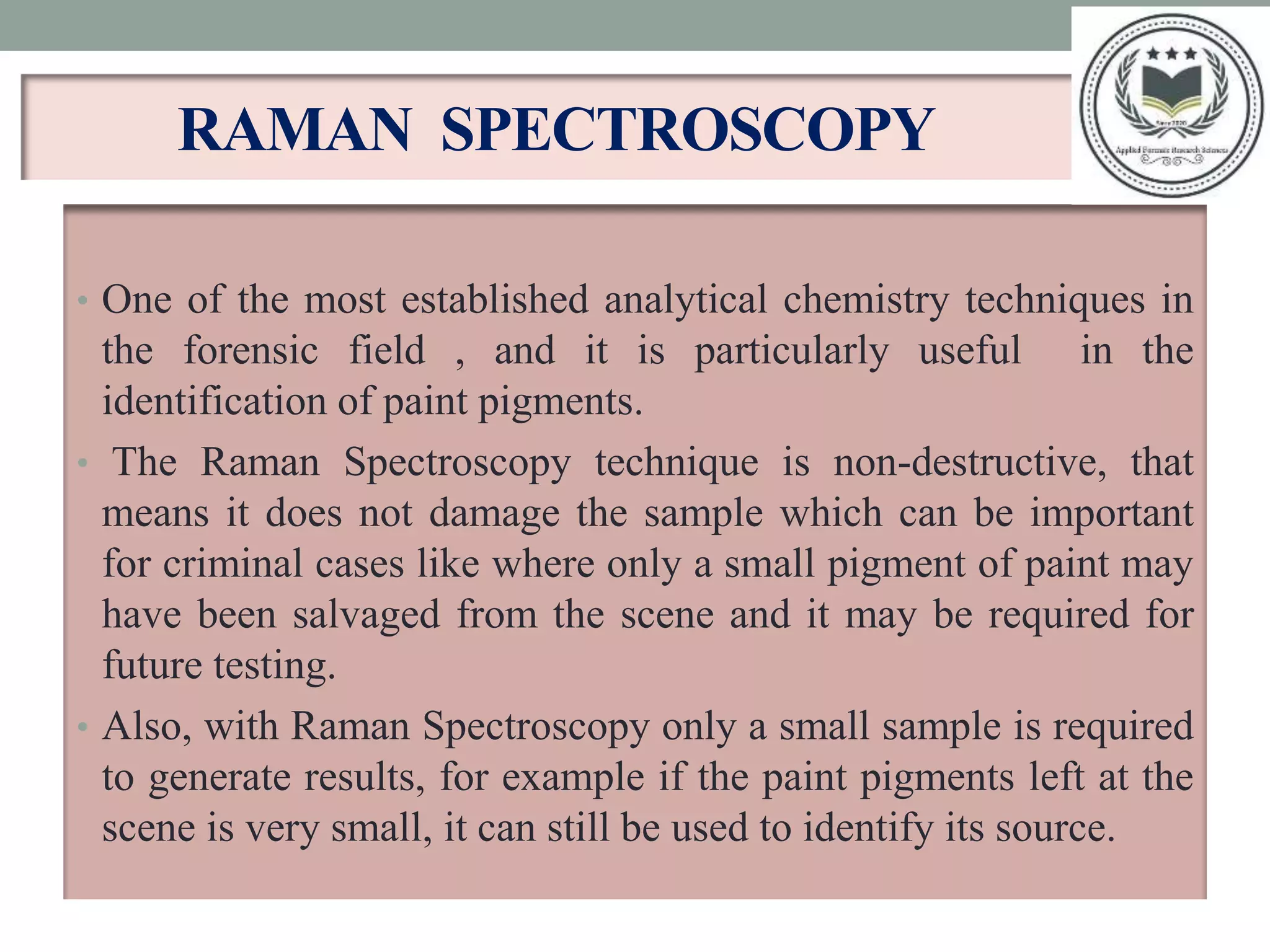 Microscopic Analysis of Paints | PPTX