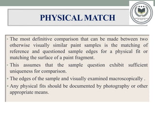 Microscopic Analysis of Paints | PPTX