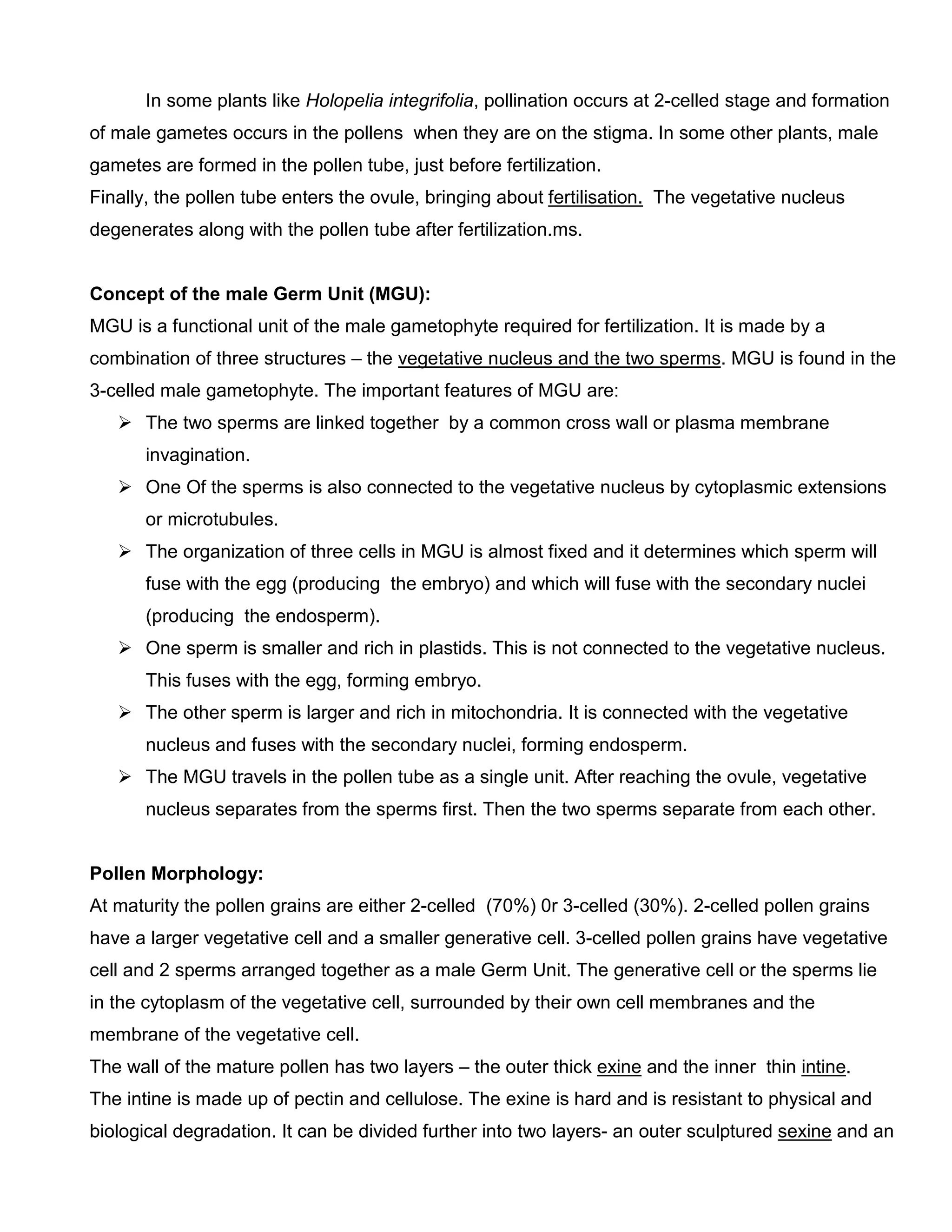 Microsporogenesis | PDF