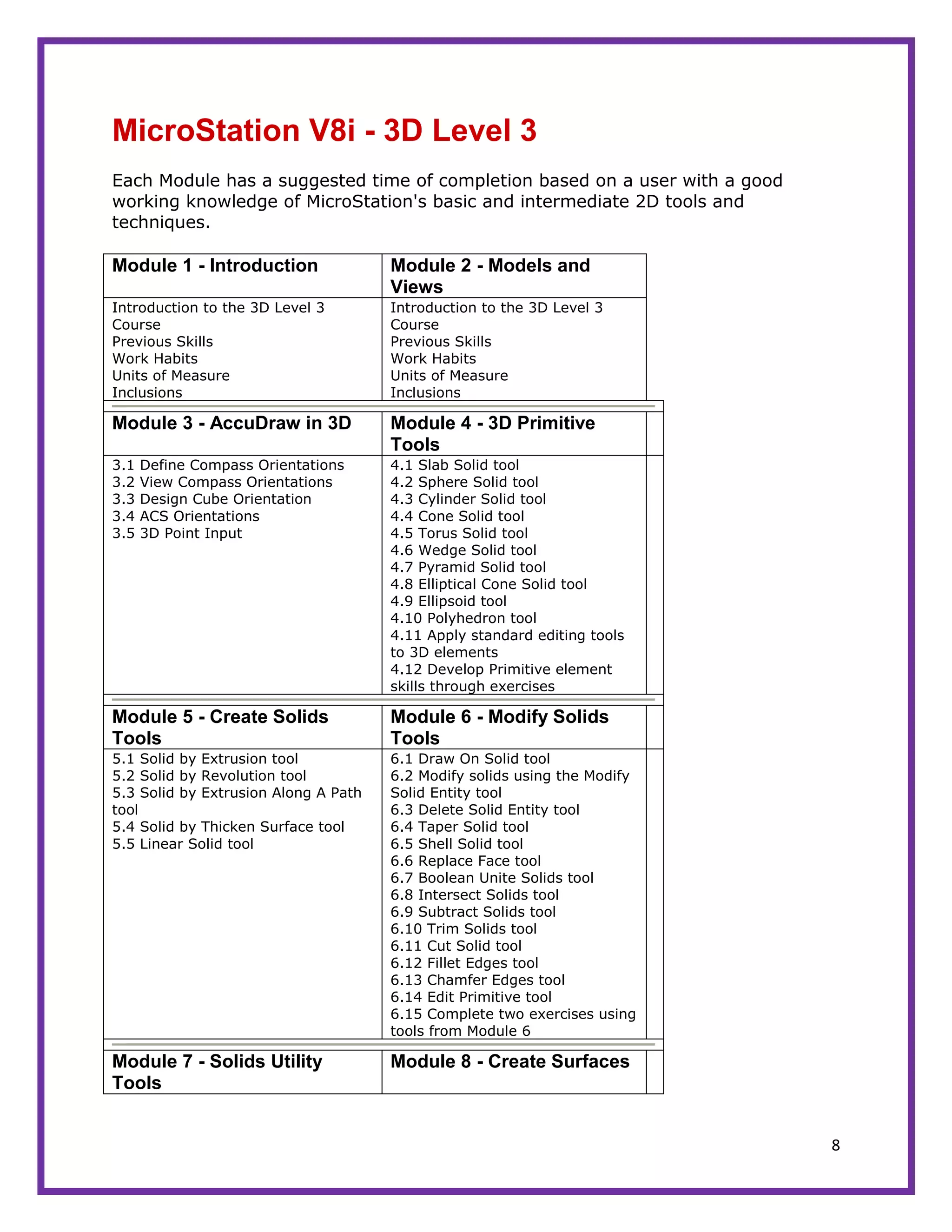 Microstation brochure | PDF