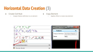 Microstation SS4 Corridor Modeler: Alignment Data | PPT
