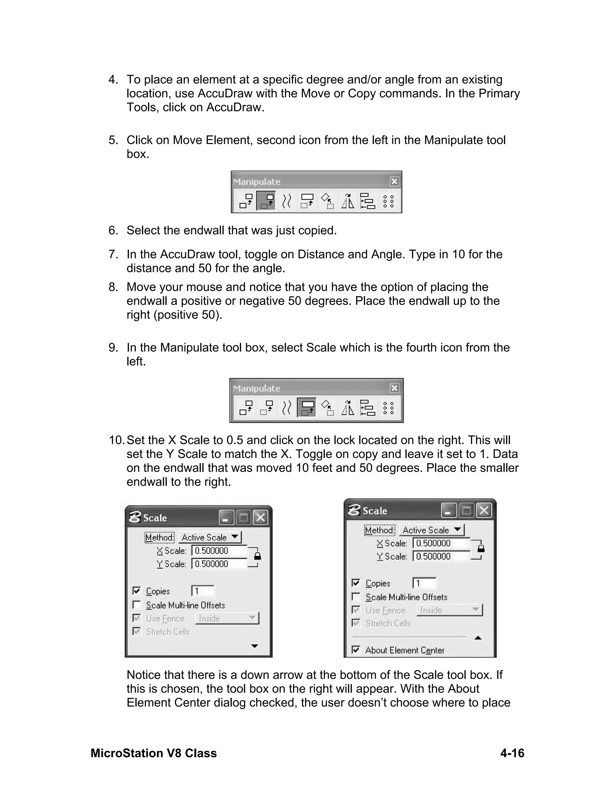Micro station v8 manual | PDF