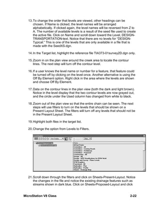 Micro station v8 manual | PDF