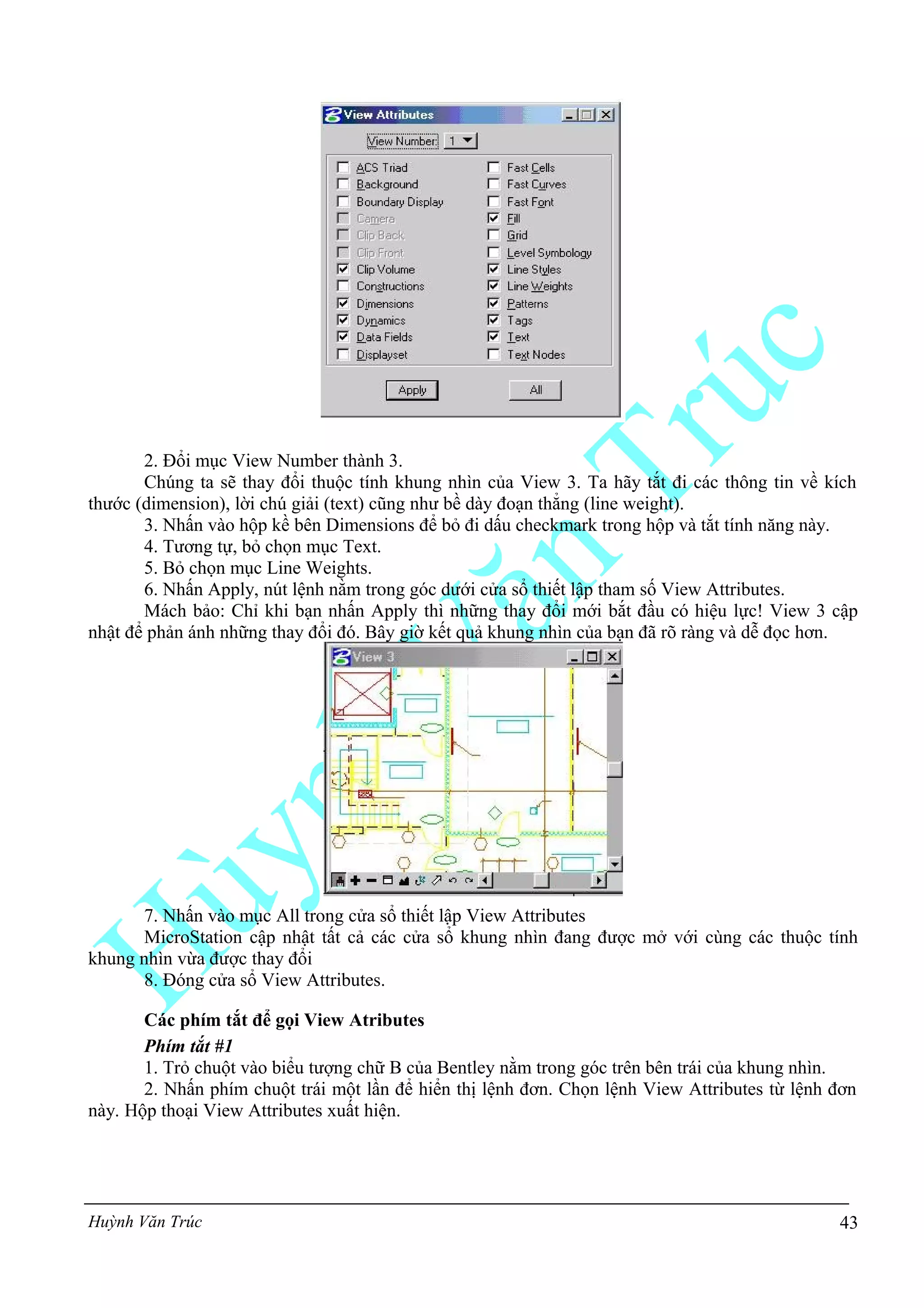 Sử dụng Microstation v8 căn bản | DOC