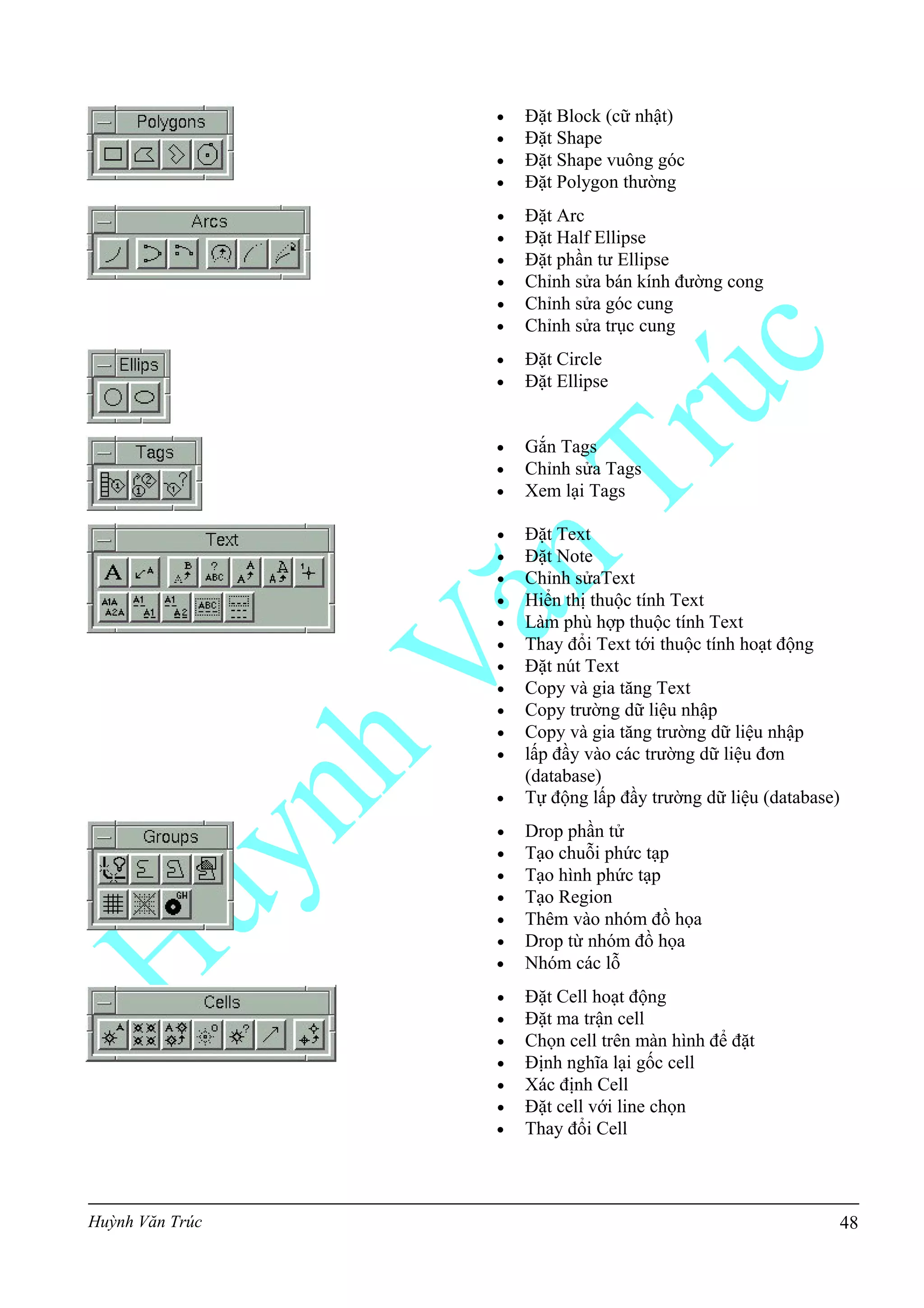 Sử dụng Microstation v8 căn bản | DOC