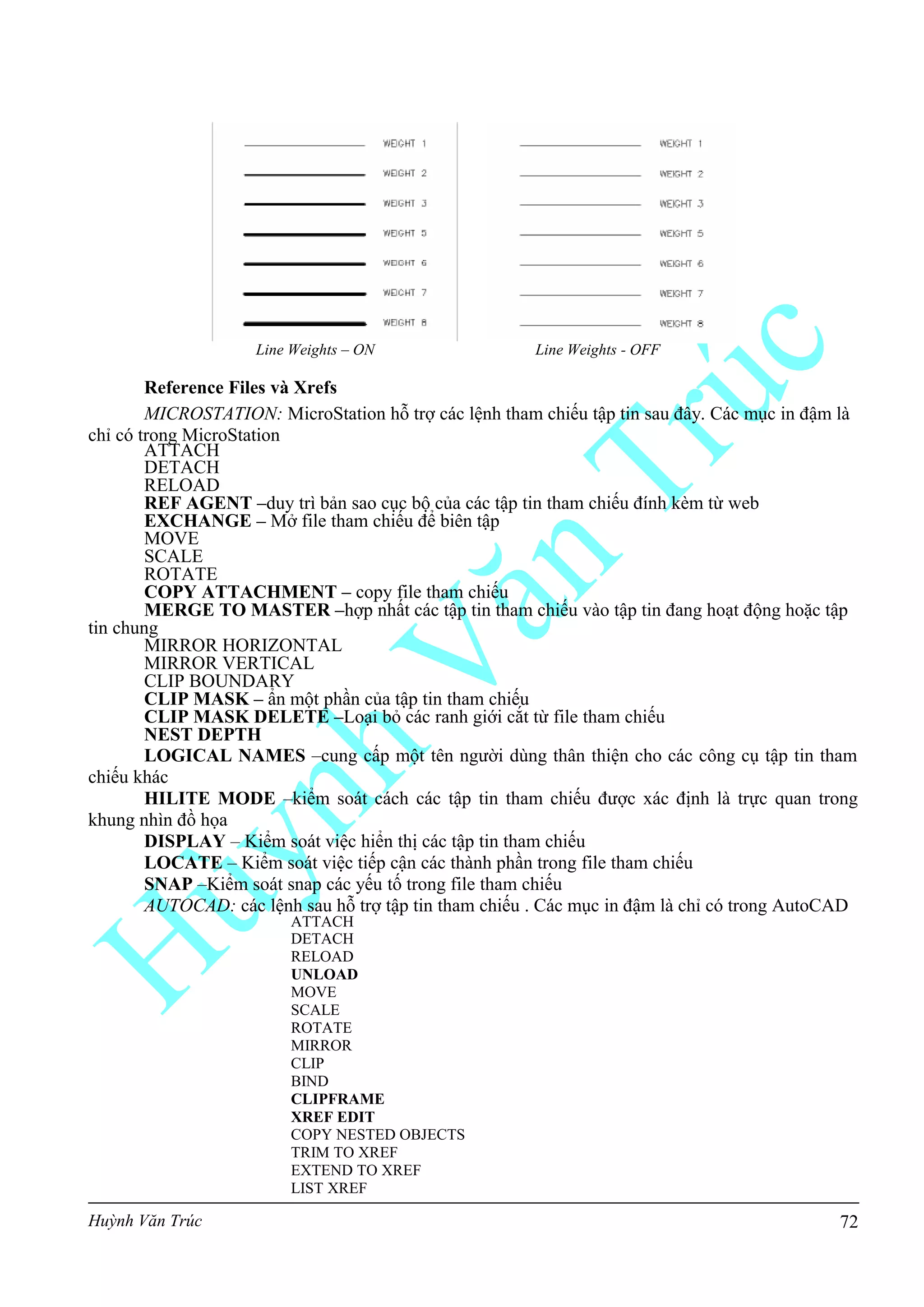 Sử dụng Microstation v8 căn bản | DOC