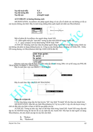 Sử dụng Microstation v8 căn bản | DOC