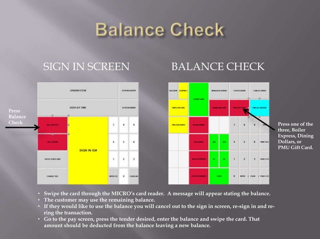 Micros training pay screen 2 | PPT