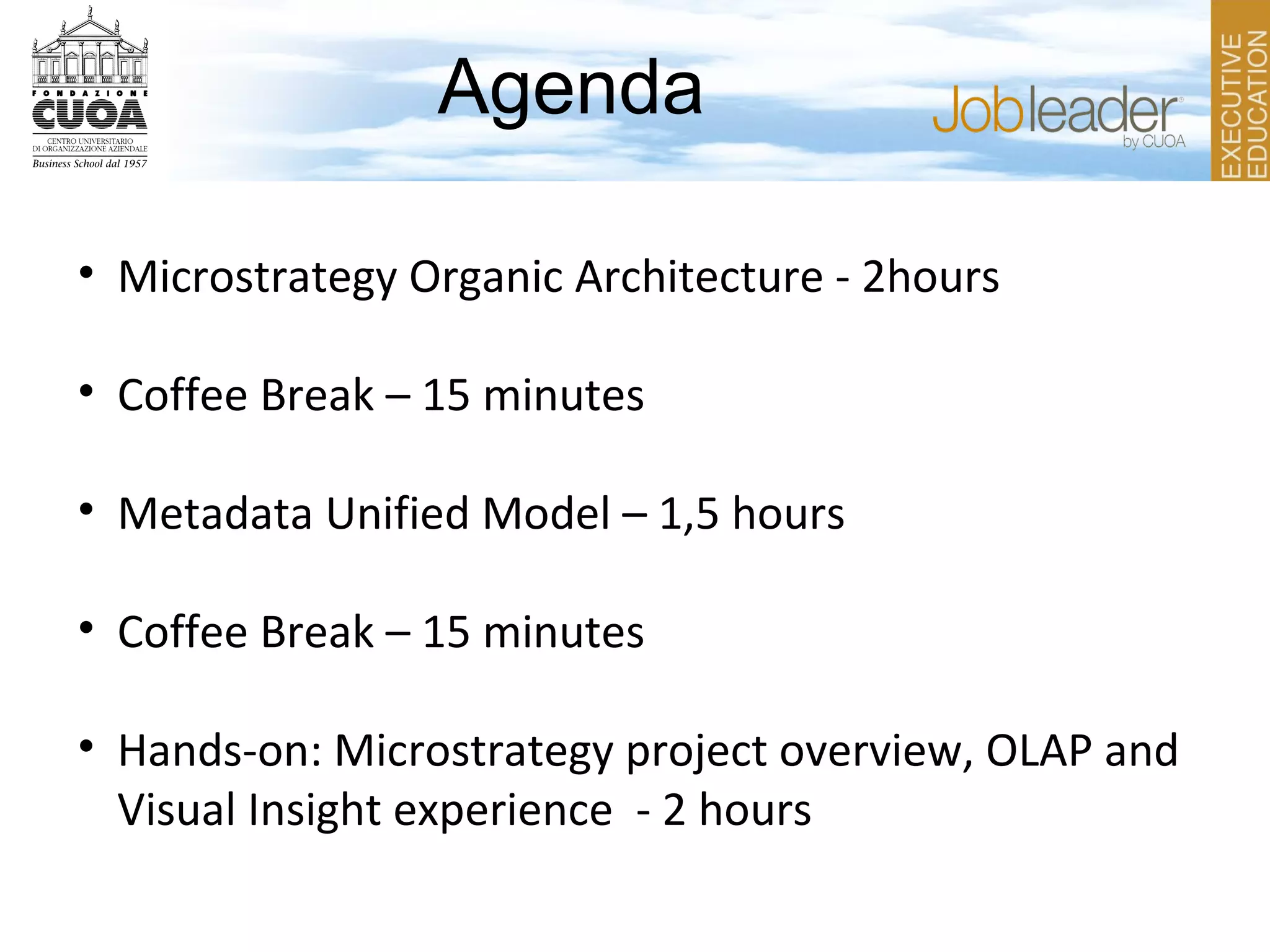 Microstrategy Overview | PPT