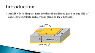 Microstrip patch-antenna | PPTX