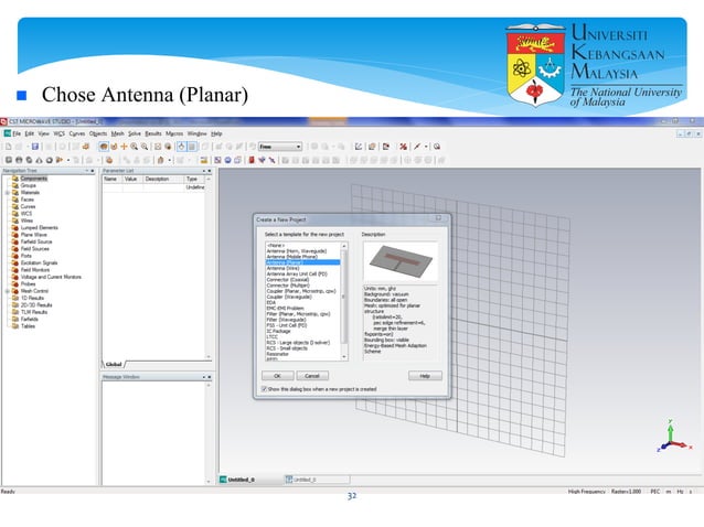 Design and Simulation Microstrip patch Antenna using CST Microwave ...