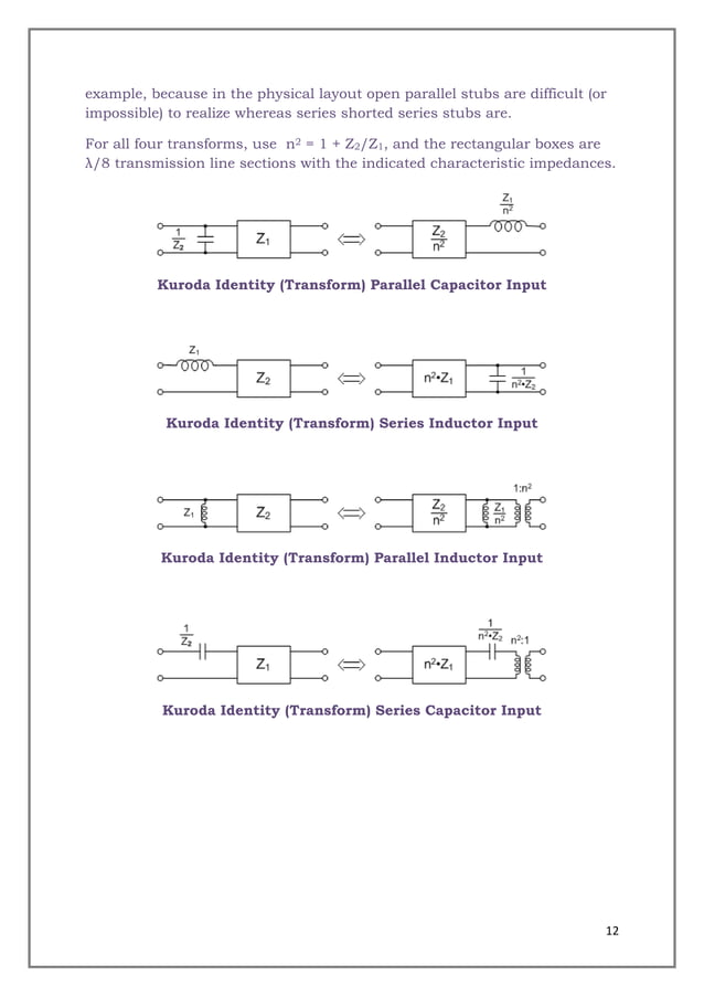 Low Pass Filter Design Using Microstrip Pdf Technology And Computing