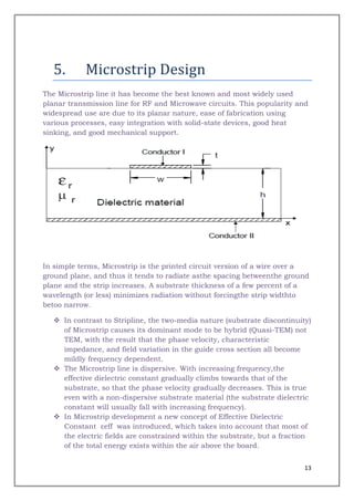 Low-Pass Filter Design using Microstrip | PDF