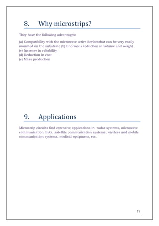 Low-Pass Filter Design using Microstrip | PDF