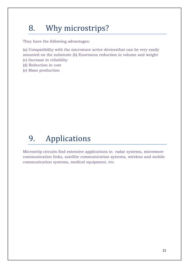 Low Pass Filter Design Using Microstrip Pdf Technology And Computing