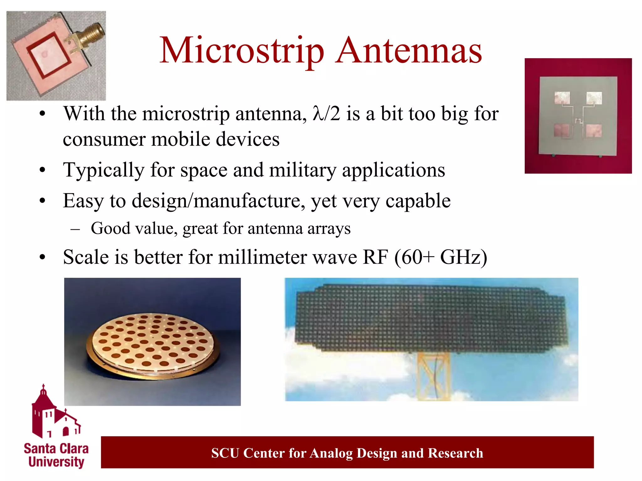 Microstrip patch antenna design | PDF | Physics | Science