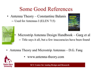 Microstrip patch antenna design | PDF | Physics | Science